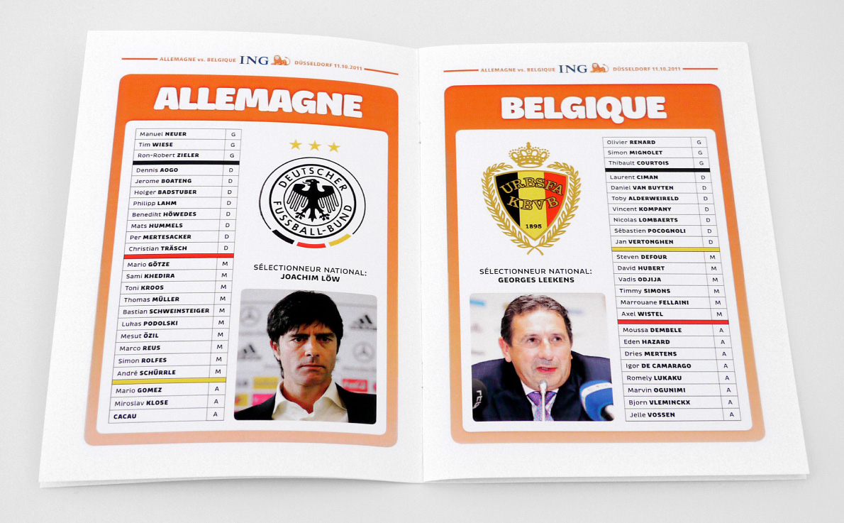 ING Football Fanclub - Livret informatif - ING